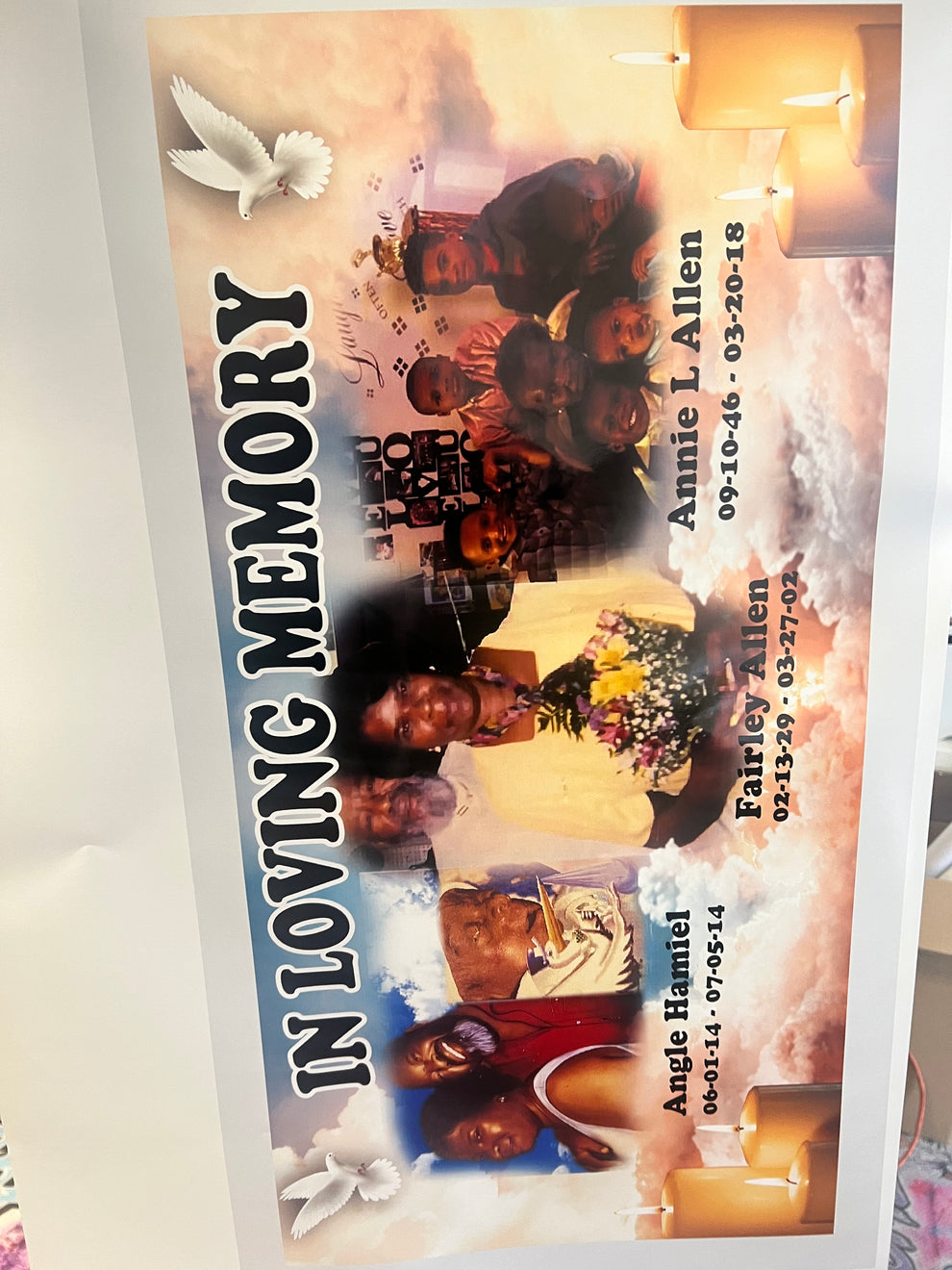 Grave stone printing – TK Made It Happen